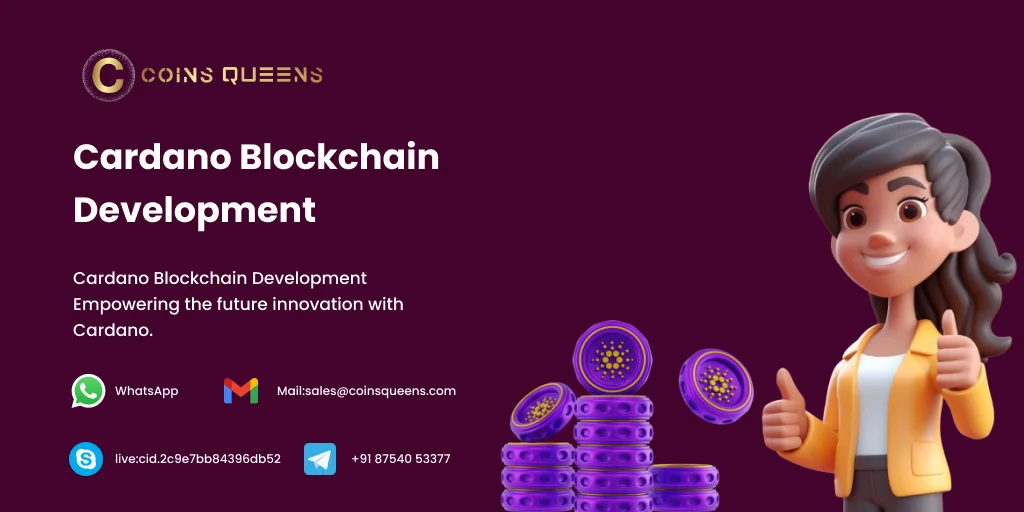 Cardano Blockchain Development Company | CoinsQueens