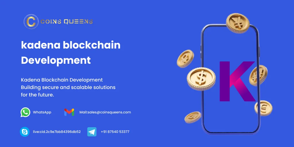 Kadena Blockchain Development Company | CoinsQueens
